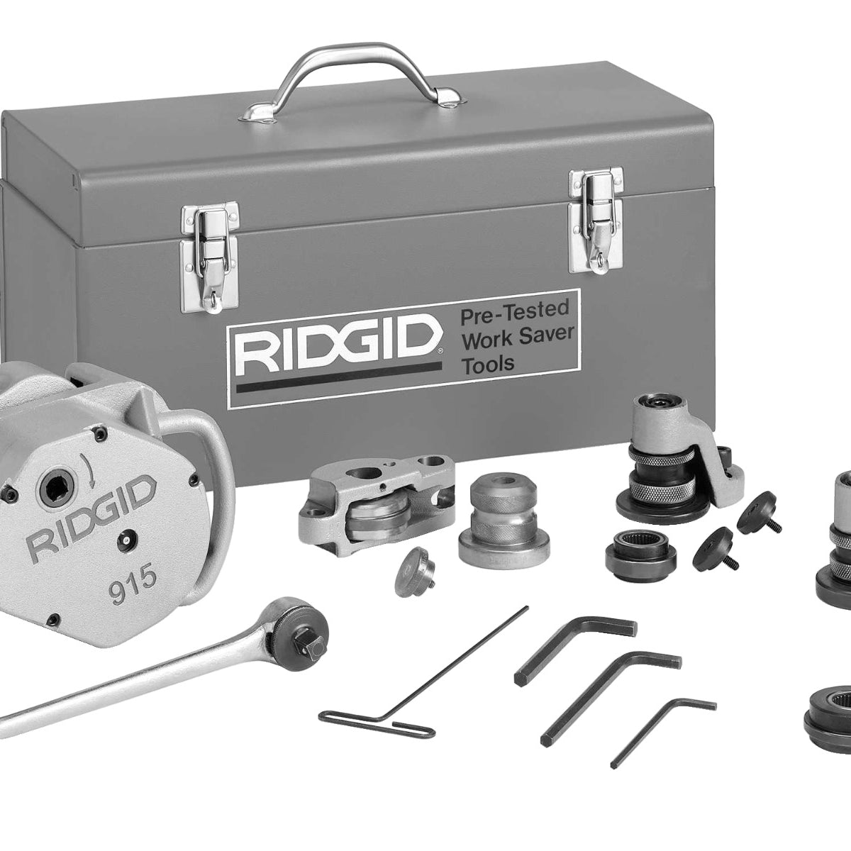 RIDGID 88232 915 Roll Groover with 2" - 6" Sch. 10 (2" - 3 1/2" Sch. 40 ...